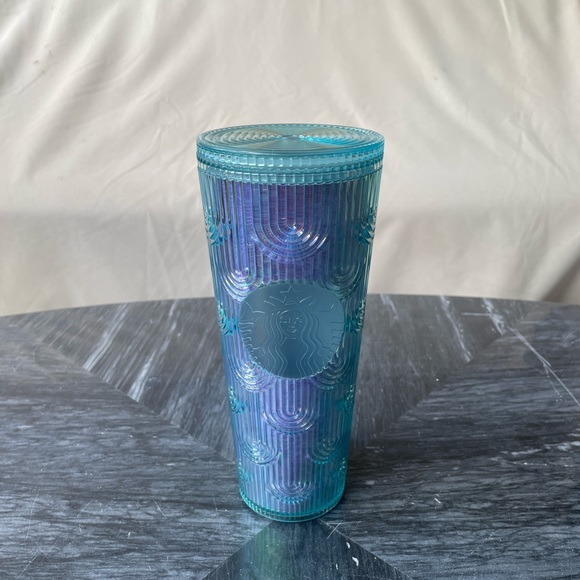 Starbucks | Dining | Starbucks Mermaid Scale Venti Cold Cup 222 | Poshmark
